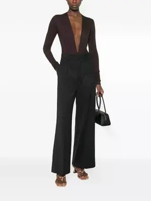 Andamane The Attico Pleated Wide-leg Trousers