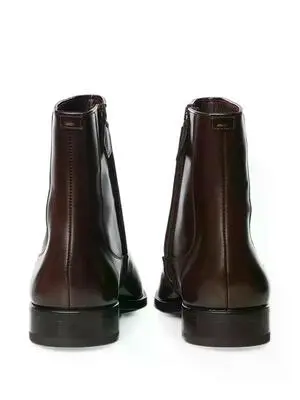 LARDINI Zip-fastening Leather Ankle Boots
