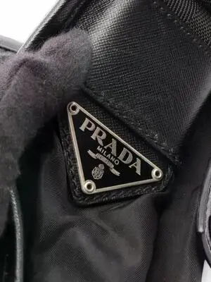 Prada 2000s Saffiano Leather Messenger Bag