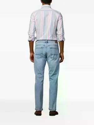 HACKETT LONDON Newburg Light-wash Jeans