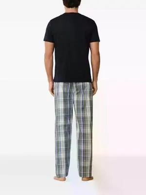 HACKETT LONDON Check-print Cotton Pyjama Set