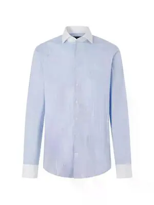 HACKETT LONDON Fine-stripe Shirt - Blue