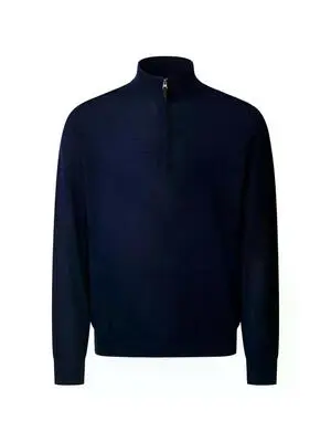 HACKETT LONDON Quarter-zip Sweater - Blue