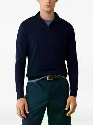 HACKETT LONDON Quarter-zip Sweater