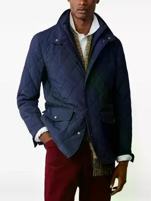 HACKETT LONDON Paddock Diamond-quilted Jacket