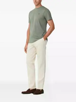 HACKETT LONDON Sanderson Belt-loop Trousers - Neutrals