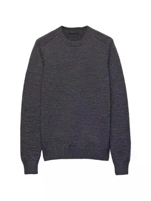 Prada Wool Crew-neck Sweater - Grey
