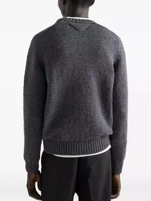 Prada Wool Crew-neck Sweater