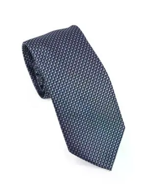 Pal Zileri Geometric Pattern Neck Tie