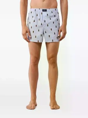 HACKETT LONDON Harry Boxer Cotton Boxer Shorts