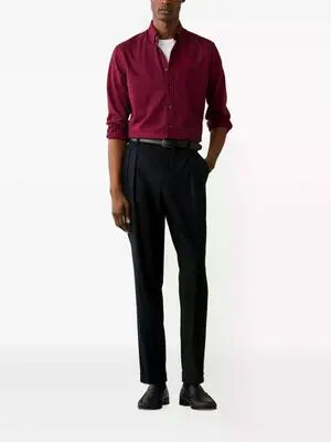 HACKETT LONDON Garment-dyed Oxford Shirt