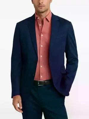 HACKETT LONDON Single-breasted Notch-lapel Blazer
