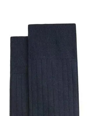 HACKETT LONDON Ribbed Knit Crew Socks