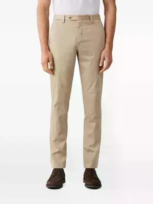 HACKETT LONDON Kensington Slim-fit Trousers - Neutrals