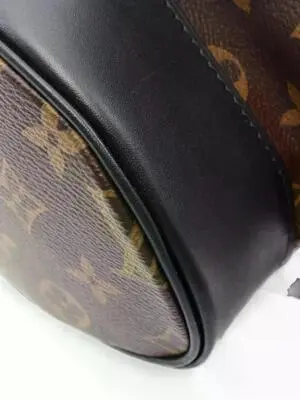LOUIS VUITTON Christopher Mm Monogram Macassar Backpack