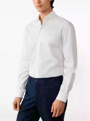HACKETT LONDON Logo-embroidered Shirt