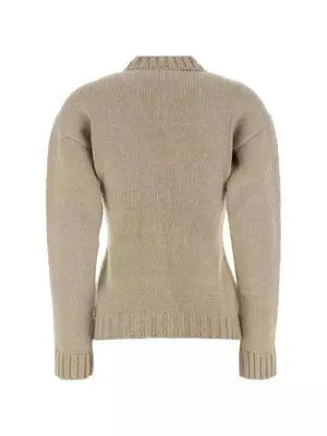 JIL SANDER Ribbed-knit Crew-neck Sweater