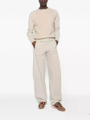 Herno Wool Bouclé-panel Sweater