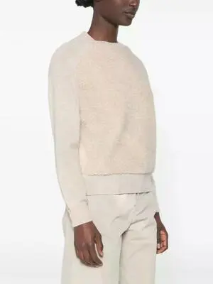 Herno Wool Bouclé-panel Sweater