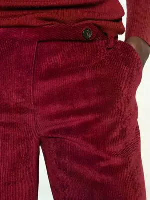 ERMANNO FIRENZE Corduroy-effect Palazzo Pants