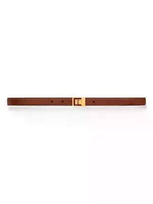 Saint Laurent Le 66 Belt - Brown