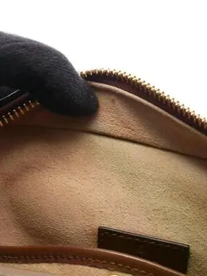 Gucci 2010s Interlocking G Gg Supreme Shoulder Bag