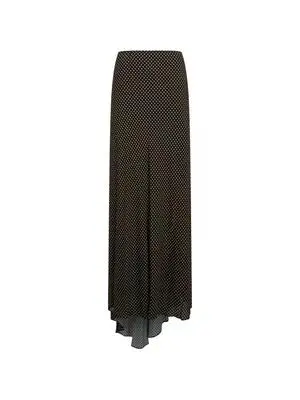 Philosophy Di Lorenzo Serafini Polka-dot Asymmetric Long Skirt