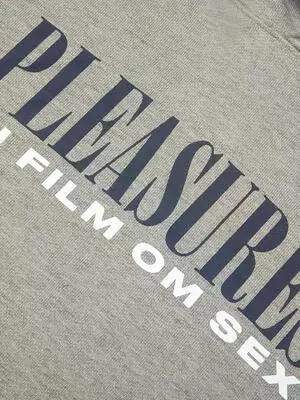 PLEASURES Logo Print Pouch Pocket Hoodie