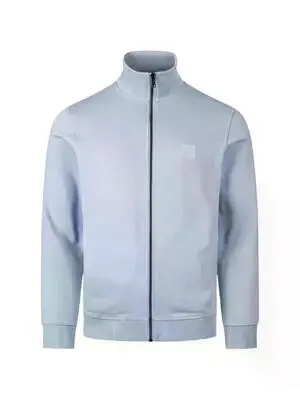 BOSS Zip High-neck Knitwear - Blue