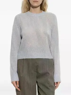 LISA YANG Solene Ribbed-trim Sweater