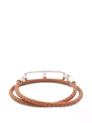 Hermès Ruri Double Tour Bracelet - Silver