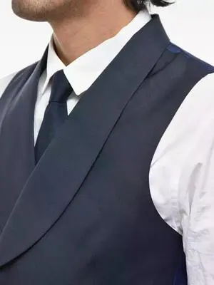 Corneliani Shawl-lapel Double-breasted Waistcoat