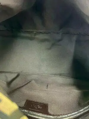 Fendi Zucca Canvas Mamma Forever Shoulder Bag