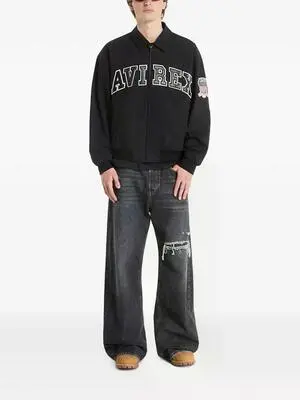 AVIREX A-2 Logo Patch Jacket