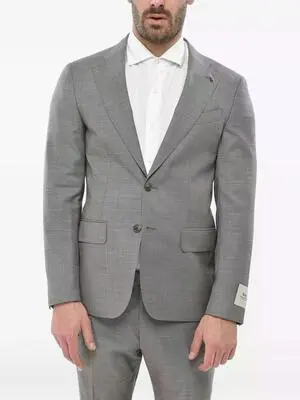 Corneliani Single-breasted Flap-pocket Suit - Grey