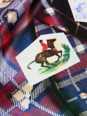 Acne Studios Printed Silk Scarf