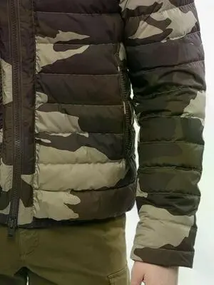 Woolrich Bering Camouflage-print Quilted Jacket