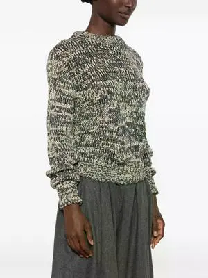 RÓHE Mouline-knit Crew-neck Sweater