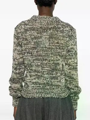 RÓHE Mouline-knit Crew-neck Sweater