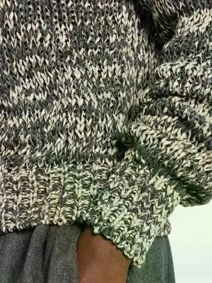 RÓHE Mouline-knit Crew-neck Sweater