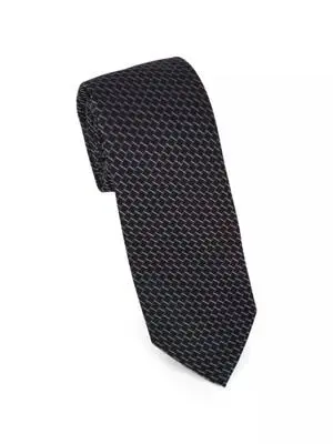 Pal Zileri Geometric Pattern Silk Tie