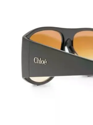 Chloé Pilot Frame Sunglasses
