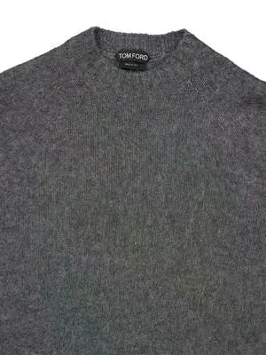 TOM FORD Seamless Brushed Cashmere Crewneck Sweater