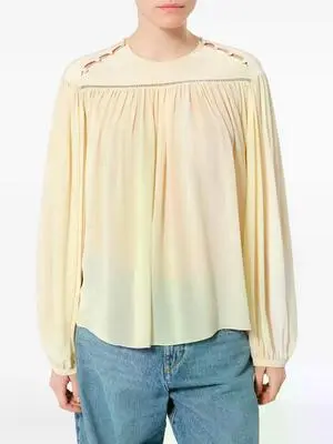 Isabel Marant Étoile Nuna Silk Fluid-fit Blouse