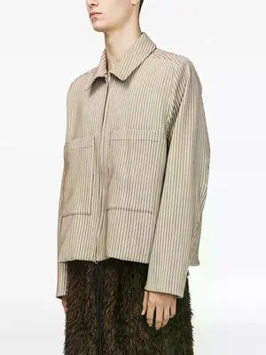 SONG FOR THE MUTE Patch-pocket Cropped Jacket