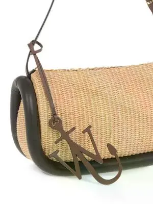 JW Anderson The Bumper Raffia Shoulder Bag