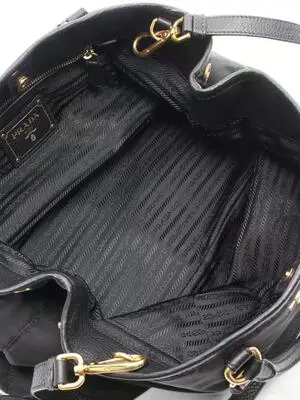 Prada 2000s Buckled Tote Bag
