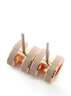 Hermès Mini Pop H Earrings - Neutrals