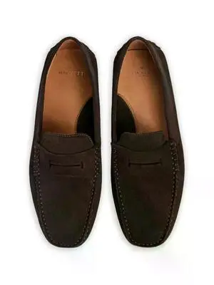HACKETT LONDON Driver Suede Loafers