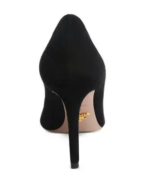 Prada Pointed-toe Suede High Stiletto Heel Pumps